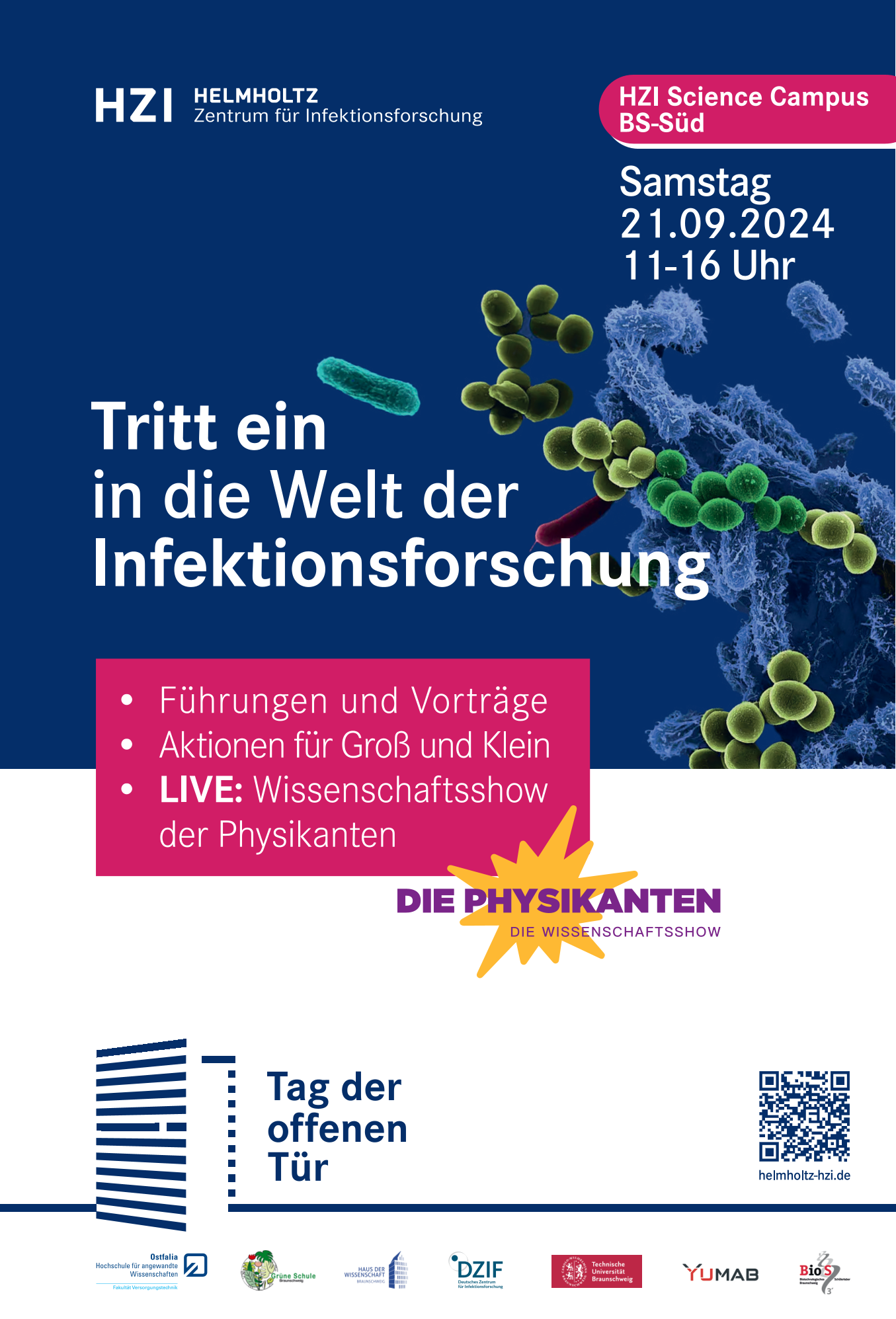 Tag der offenen Tür am HZI - ForschungRegion